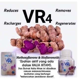 VOLTEN VR4 Capsule Black Ginger / Kapsul Halia Hitam (50 capsules ...