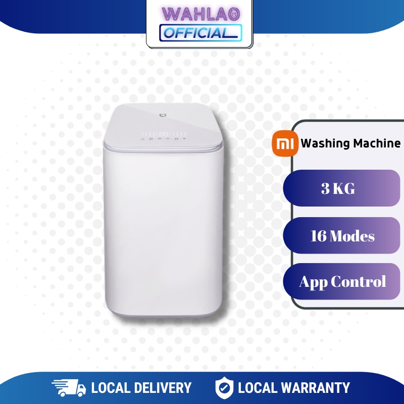 Xiaomi Mi Smart Mini Washing Machine Pro 3kg Pulsator Washing 99.9% ...