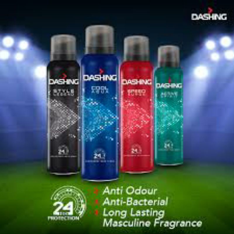 DASHING DEODORANT BODY SPRAY 125ML | Shopee Malaysia