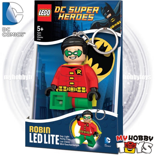 LEGO DC Super Heroes - Robin LED Key Light / Keychain LEDLITE Keylight ...