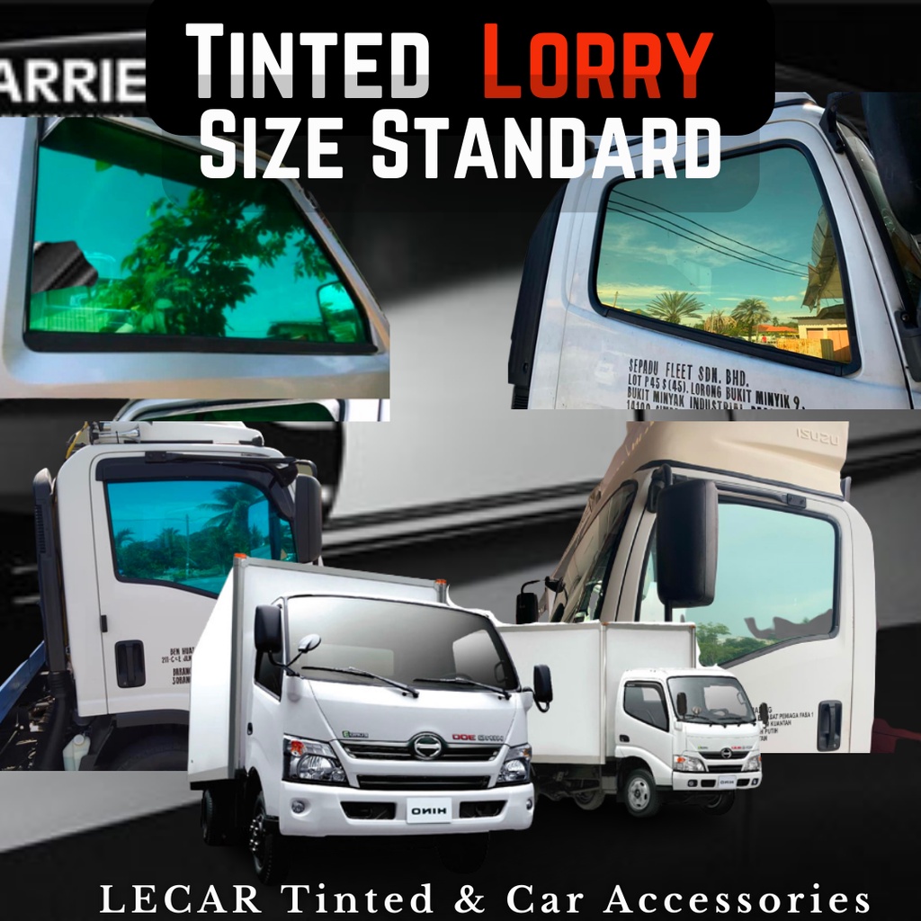 Tinted Lorry / Tinted Hino Hicom/ Tinted Isuzu / Tinted Lori 1 Tan 2 ...
