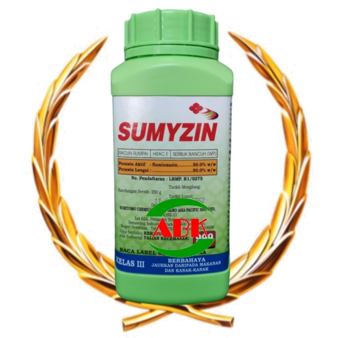 SUMITOMO SUMYZIN (250GM) FLUMIOXAZIN 50.0% RACUN RUMPUT SAMBAU ...