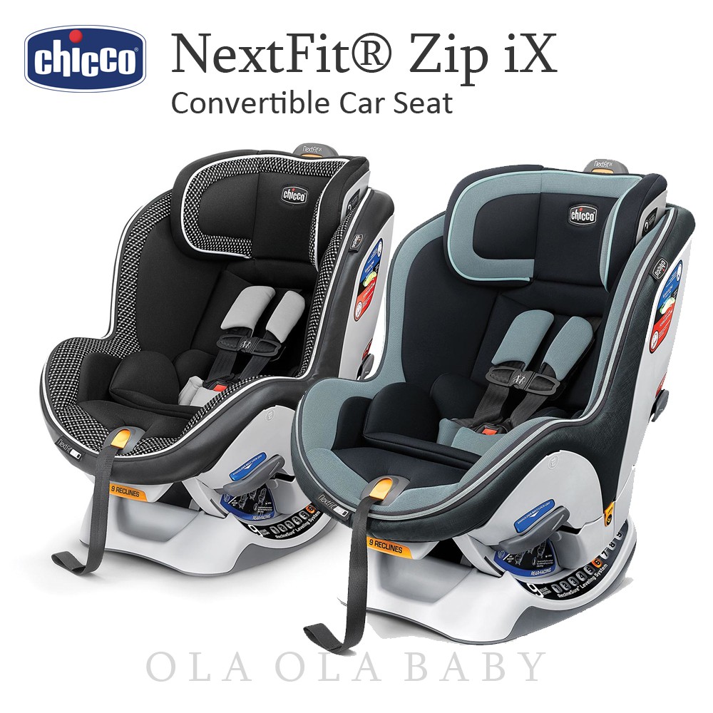 Chicco NextFit iX Zip Convertible Car Seat (Official 1 year Warranty ...