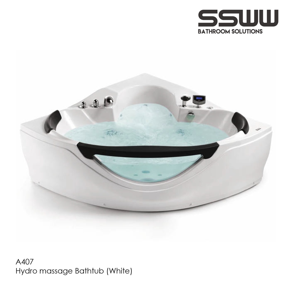 SSWW A407 HYDRO MASSAGE BATHTUB/JACUZZI (122 LITRES) | Shopee Malaysia