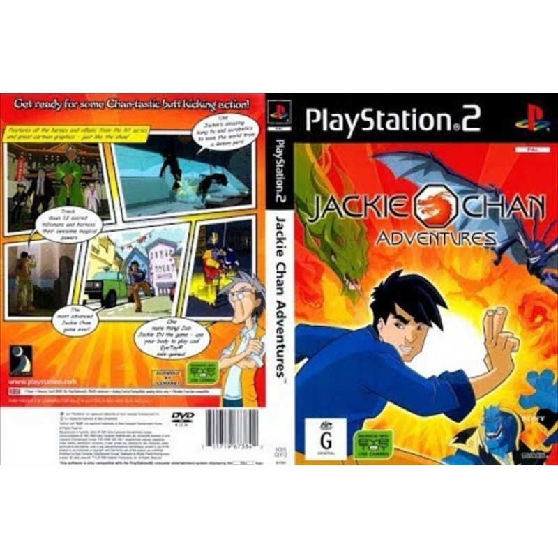 PS2 CD GAMES (Jackie Chan Adventures) | Shopee Malaysia