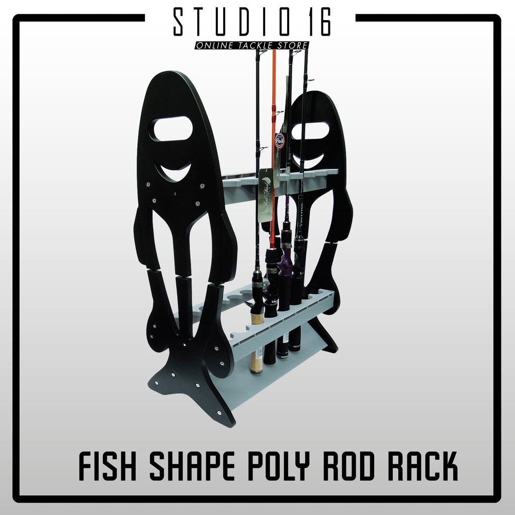 FISH SHAPE POLY ROD RACK | Shopee Malaysia