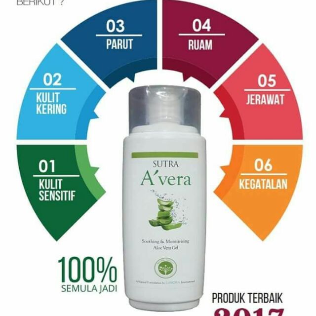 SUTRA Avera Gel | Aloe Vera Gel | Shopee Malaysia