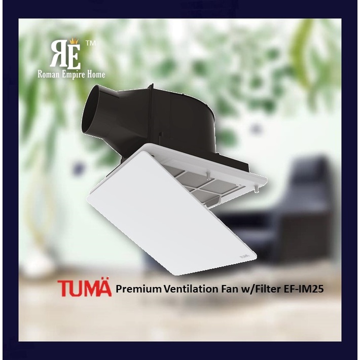 TUMA Premium Ventilation Fan w/Filter EF-IM25 | Shopee Malaysia