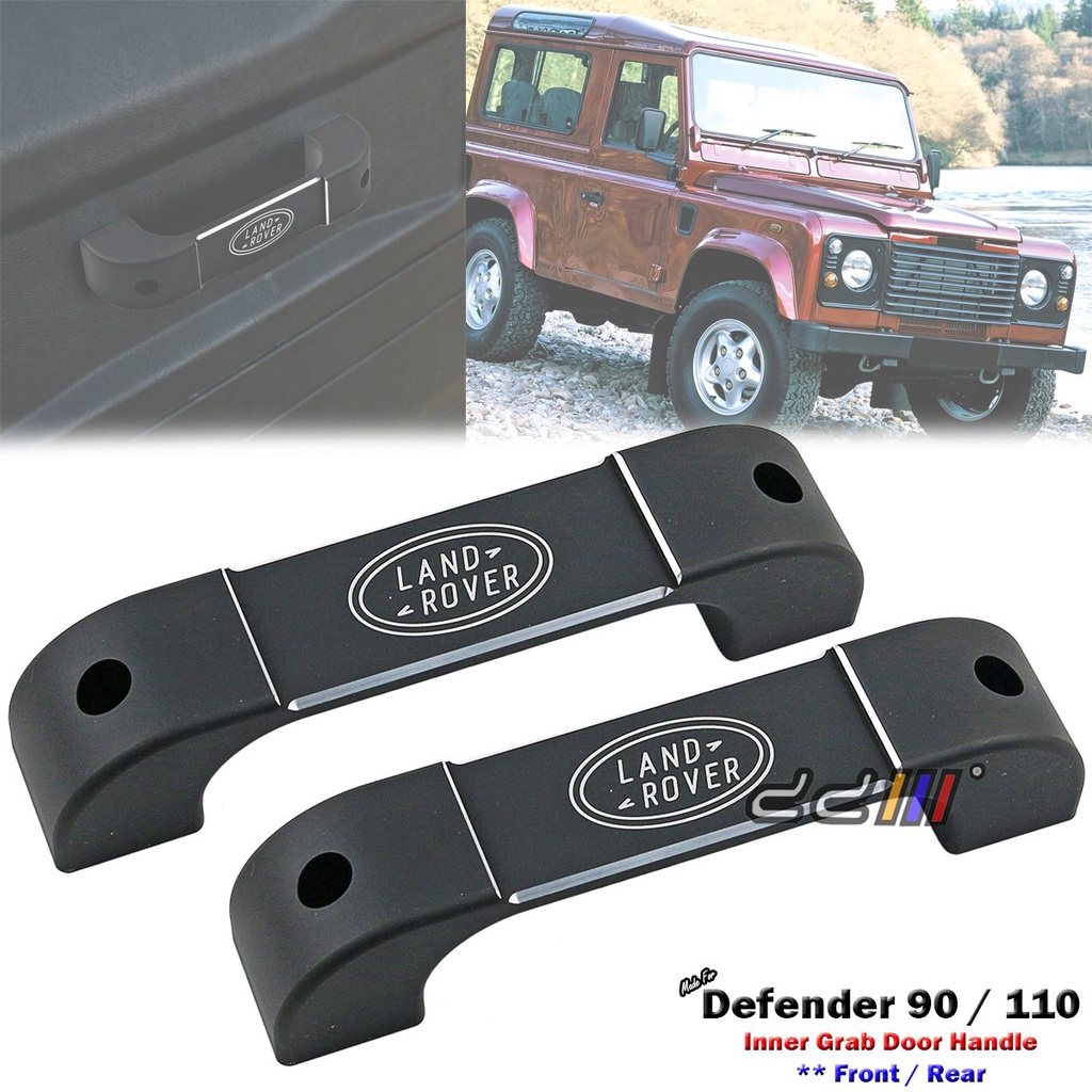 Land Rover Defender 90 Defender 110 Black Aluminium Interior Door Inner ...