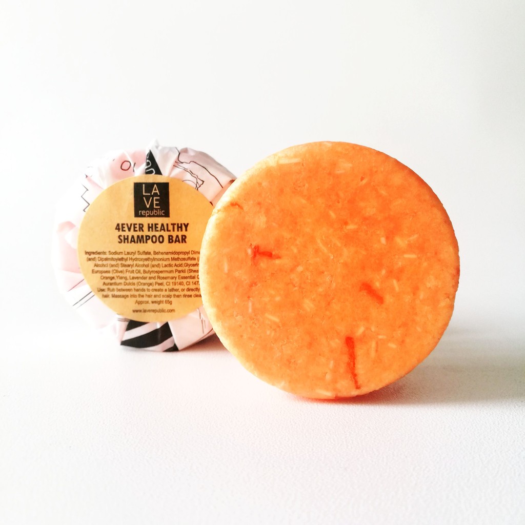 Lave Republic 4Ever Healthy Shampoo Bar for Normal Healthy Scalp, 65g ...