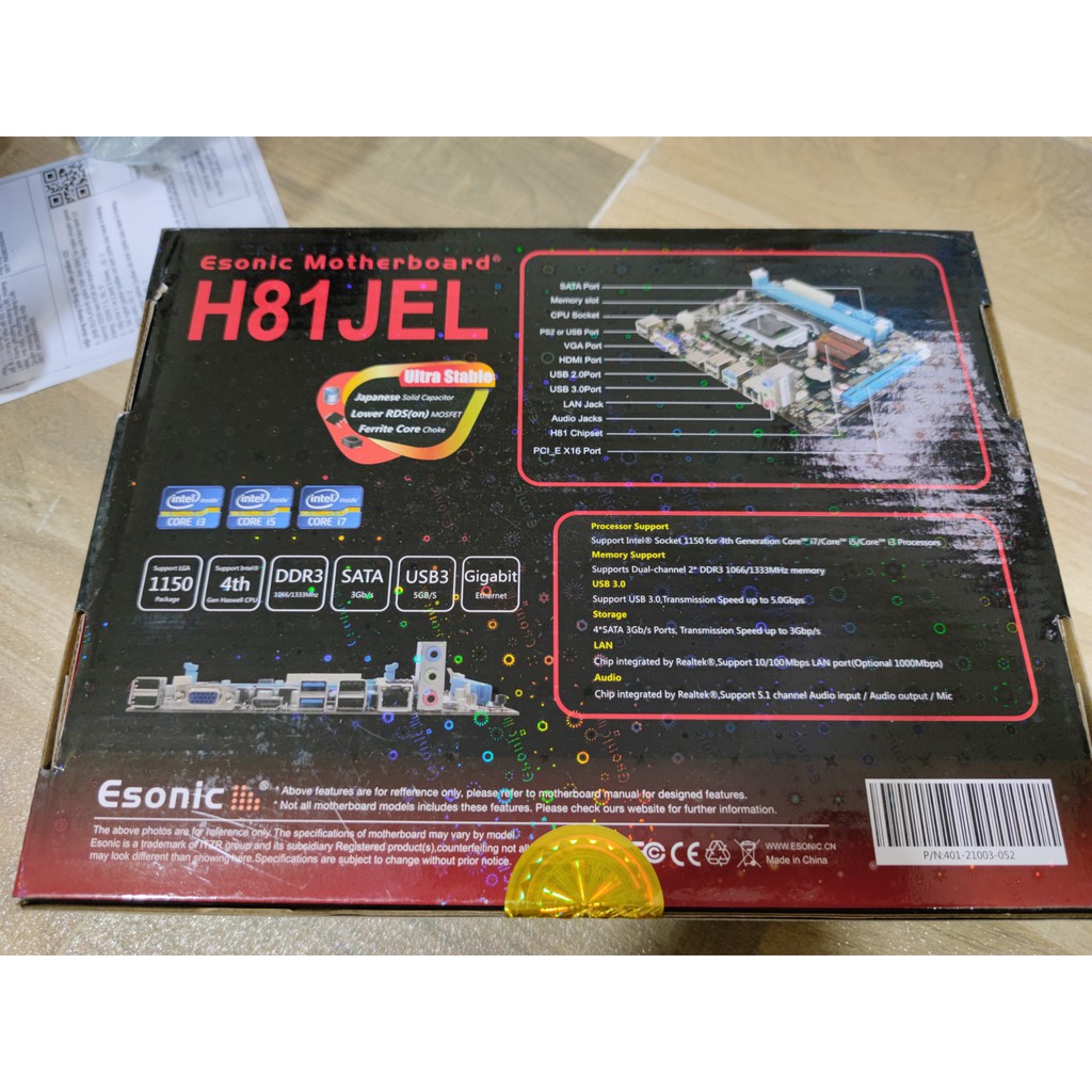 Main H81 Esonic Brand New 100% | Shopee Malaysia