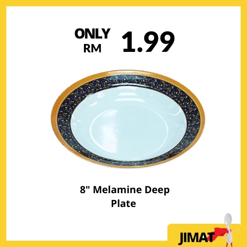 8" Melamine Deep Plate RB 20080 (102-8) | Shopee Malaysia