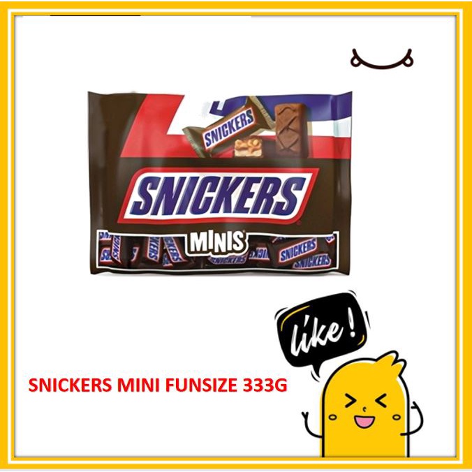 Snickers Mini Funsize 333g | Shopee Malaysia