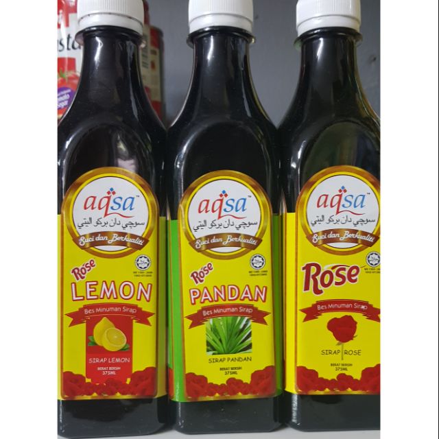 Bes Minuman Sirap 375ml Aqsa Dari Adabi | Shopee Malaysia