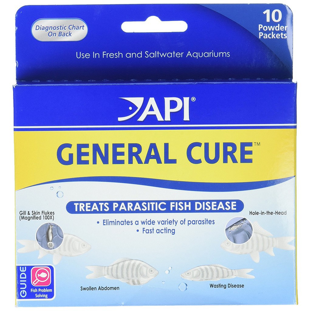 API GENERAL CURE FISH MEDICINE (Loose Pack 1 Pack) | Shopee Malaysia
