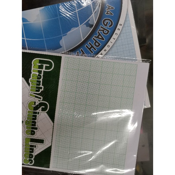 Graph / Single Lines Papers (A4 70gsm) | Shopee Malaysia