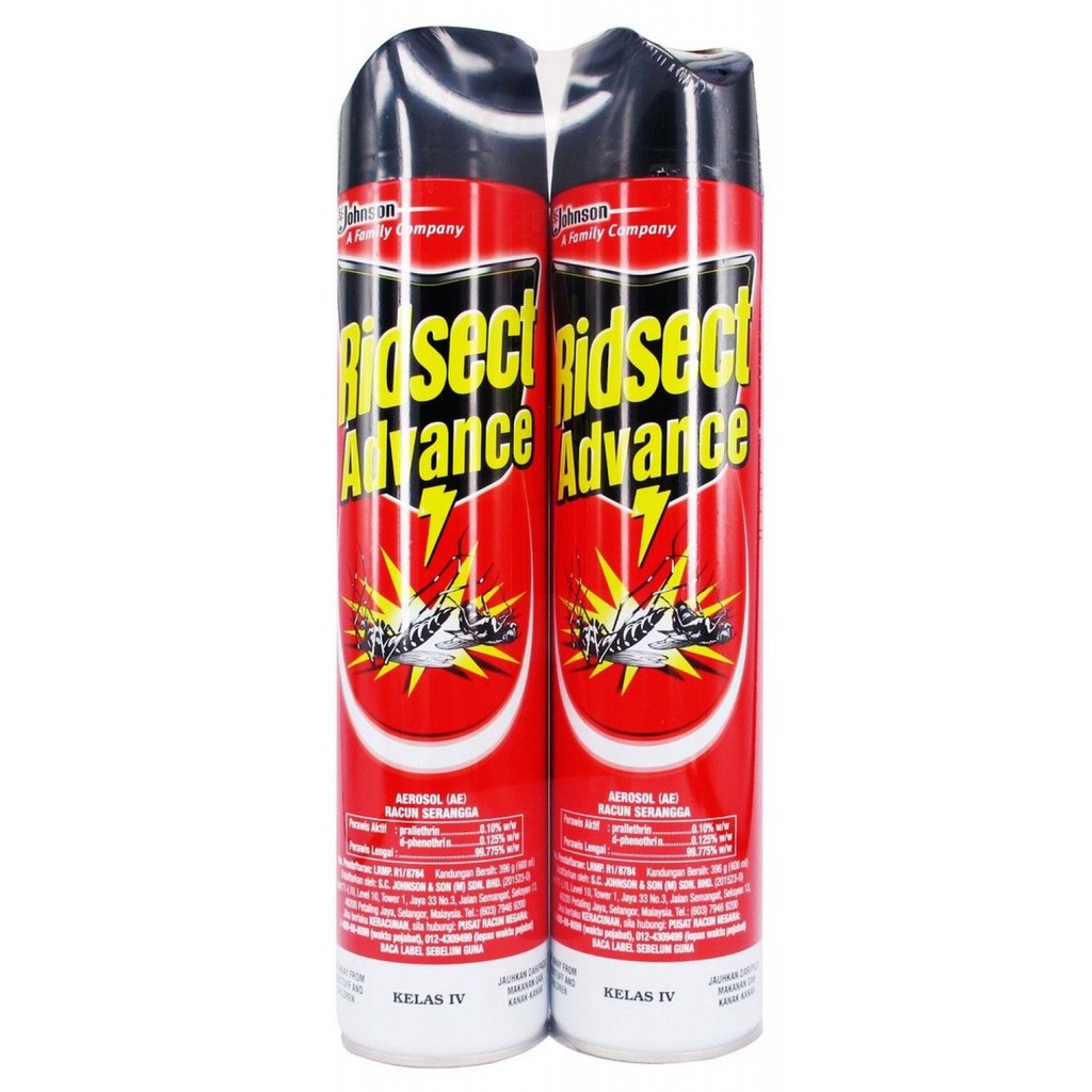 Ridsect Advance Aerosol 2 x 600 ml | Shopee Malaysia