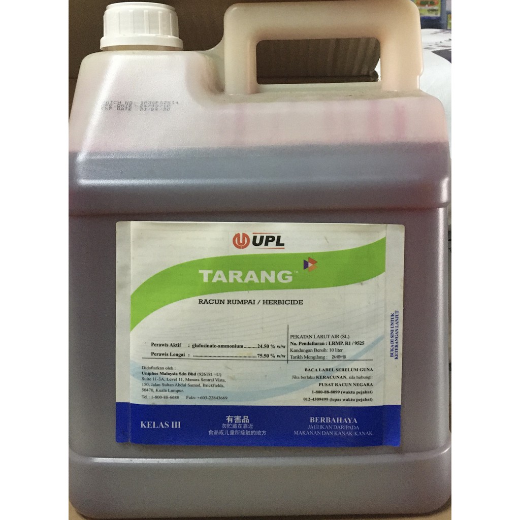 UPL Tarang 10L / racun rumput / rumput kerbau / glufosinate ammonium ...