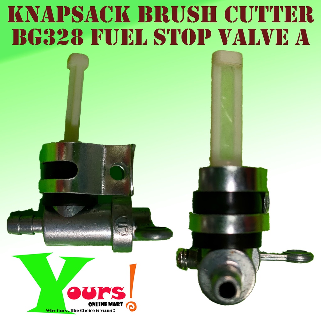 BG328 KNAPSACK BRUSH CUTTER FUEL STOP VALVE A \ INJAP BERHENTI MINYAK A ...