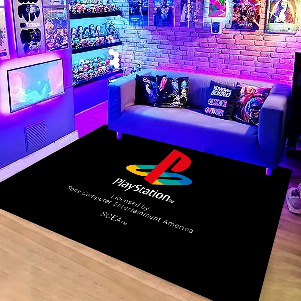 [READY STOCK!!] GAMING ROOM CARPET RUG FLOOR MAT PLAYSTATION DESIGN ...