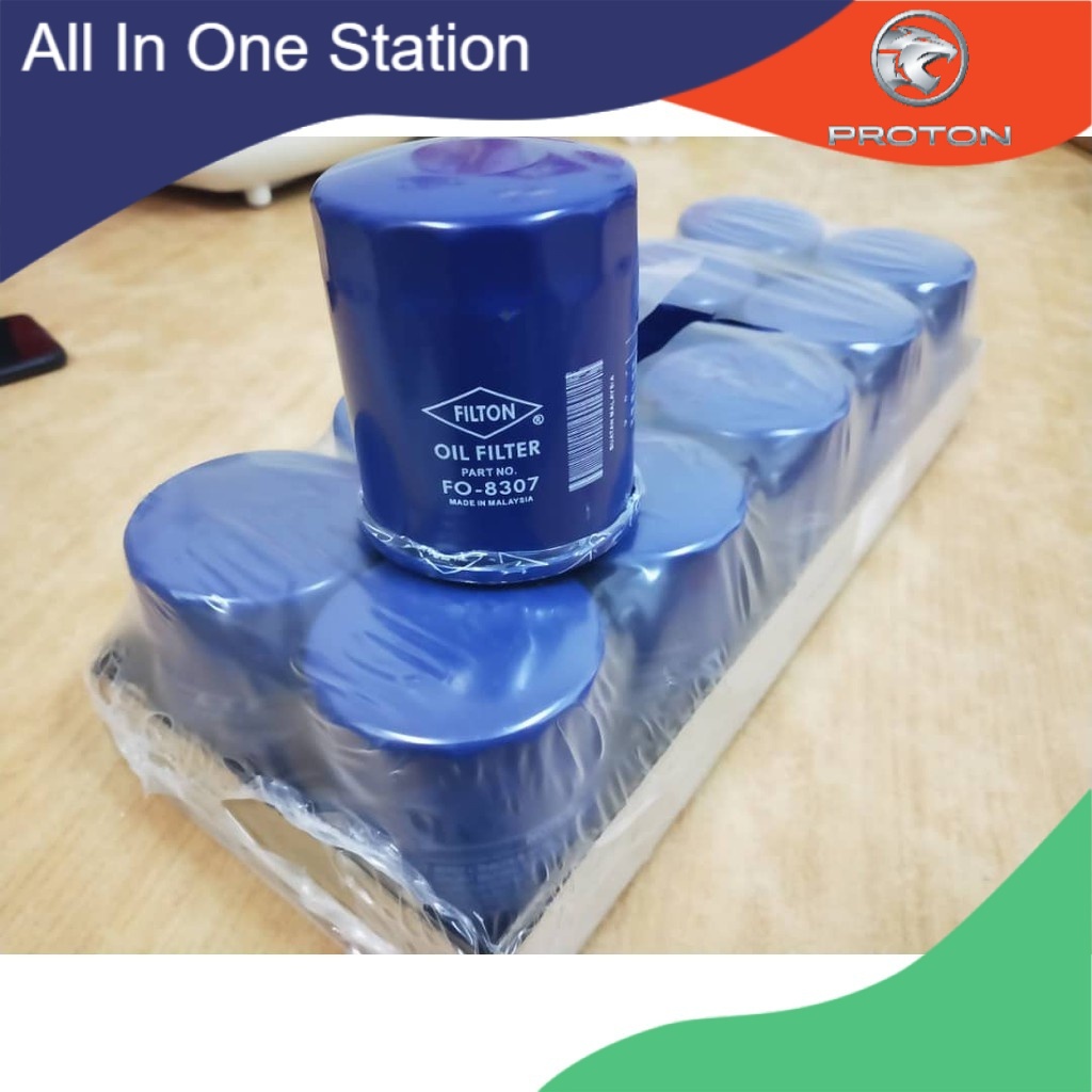 Filton Oil Filter FO-8307 For Proton Saga BLM/ FLX/ VVT/ Gen2/ Iriz ...