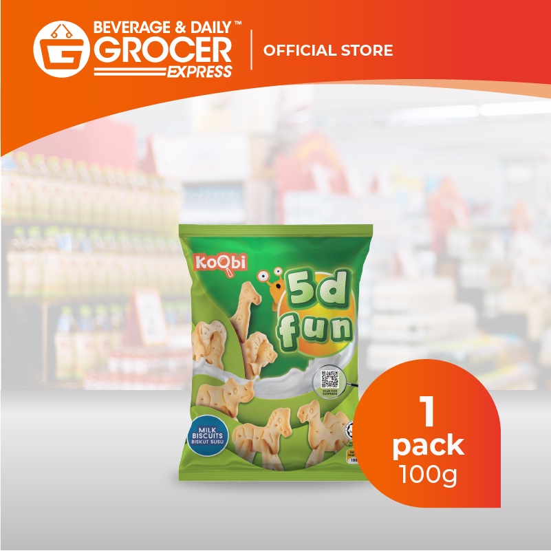 Koobi Milk Biscuits (1 x 100g) 1 Pack | Shopee Malaysia