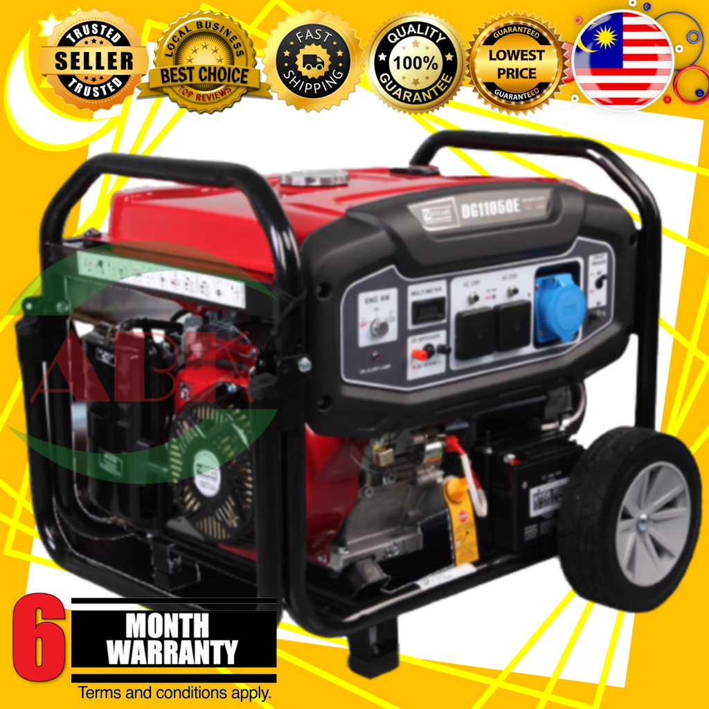 DUCAR DG11050E GENERATOR 7500W 17.5HP (4 STROKE) | Shopee Malaysia