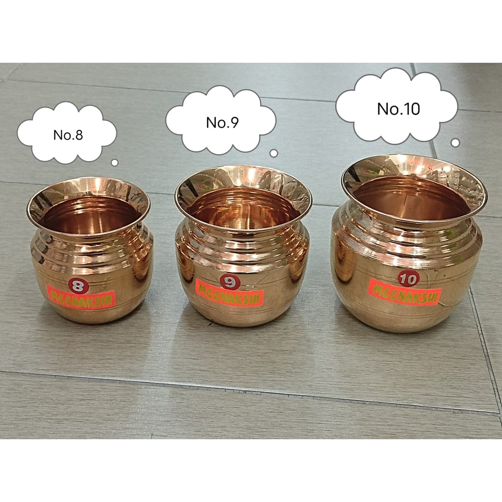 Copper Traditional Sembu for Temple and Pooja | Shopee Malaysia