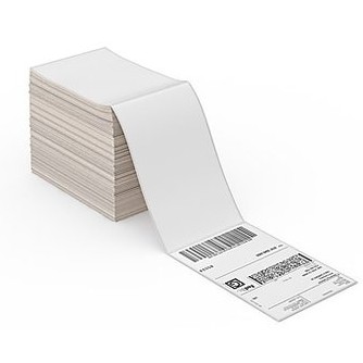 Fan-Fold 100mm x 150mm A6 Shipping Labels ZFold FanFold Airwaybill ...