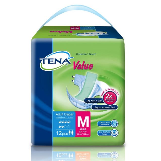 TENA adult diaper Value M15 / L15 / XL15 | Shopee Malaysia