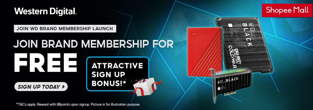 Western Digital Official Store Online, August 2022 | Shopee Malaysia