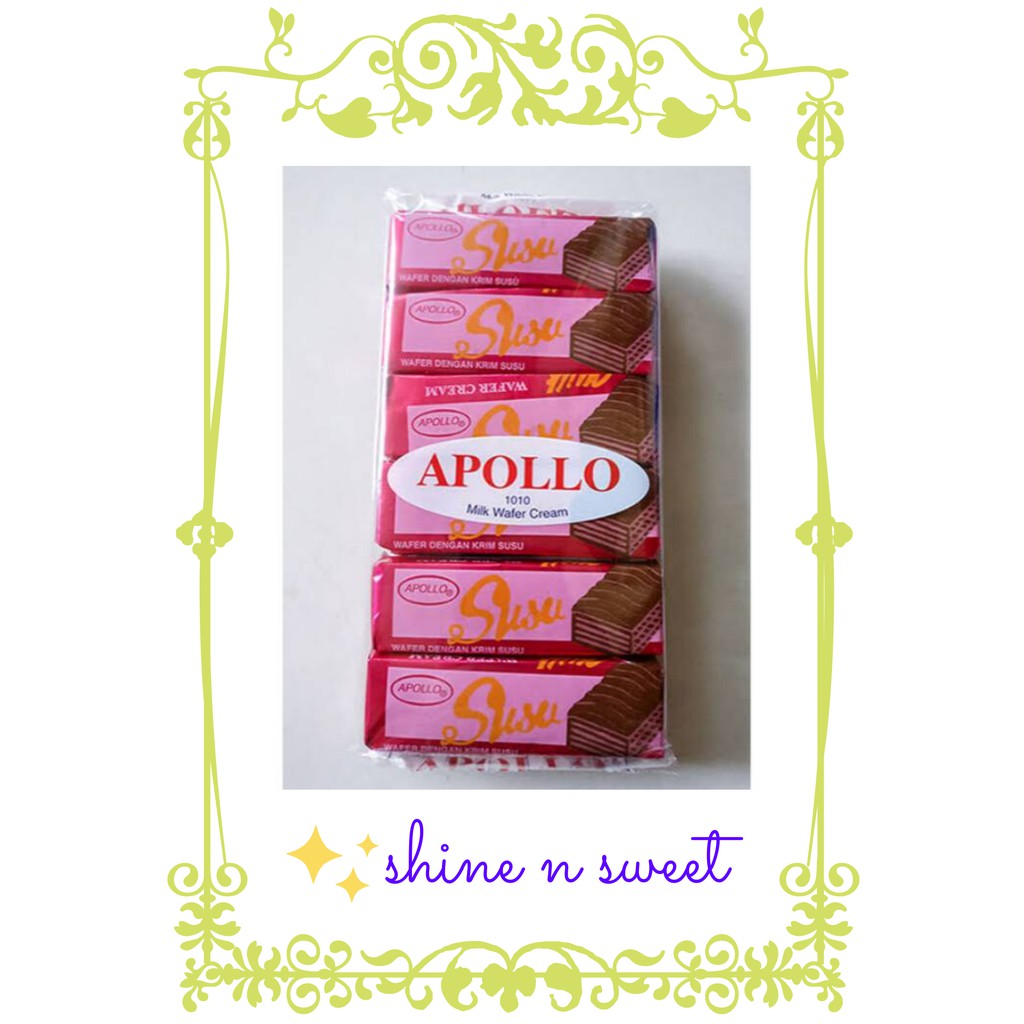 Apollo Wafer Milk / Apollo Milk Wafer | Shopee Malaysia