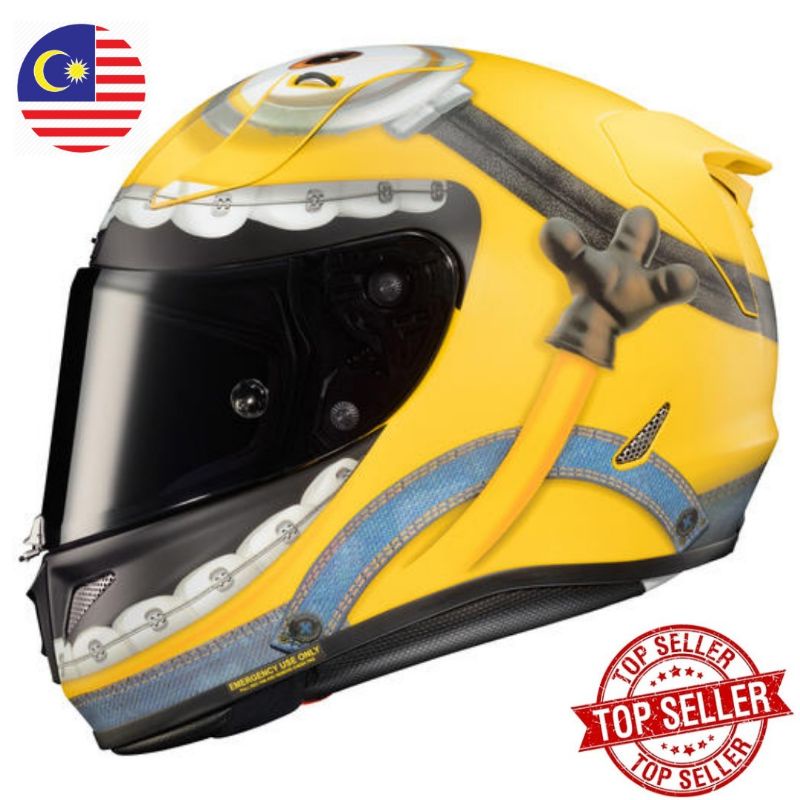Free Visor + Limited Edition!! HJC RPHA 11 Pro Minions Motorcycle ...