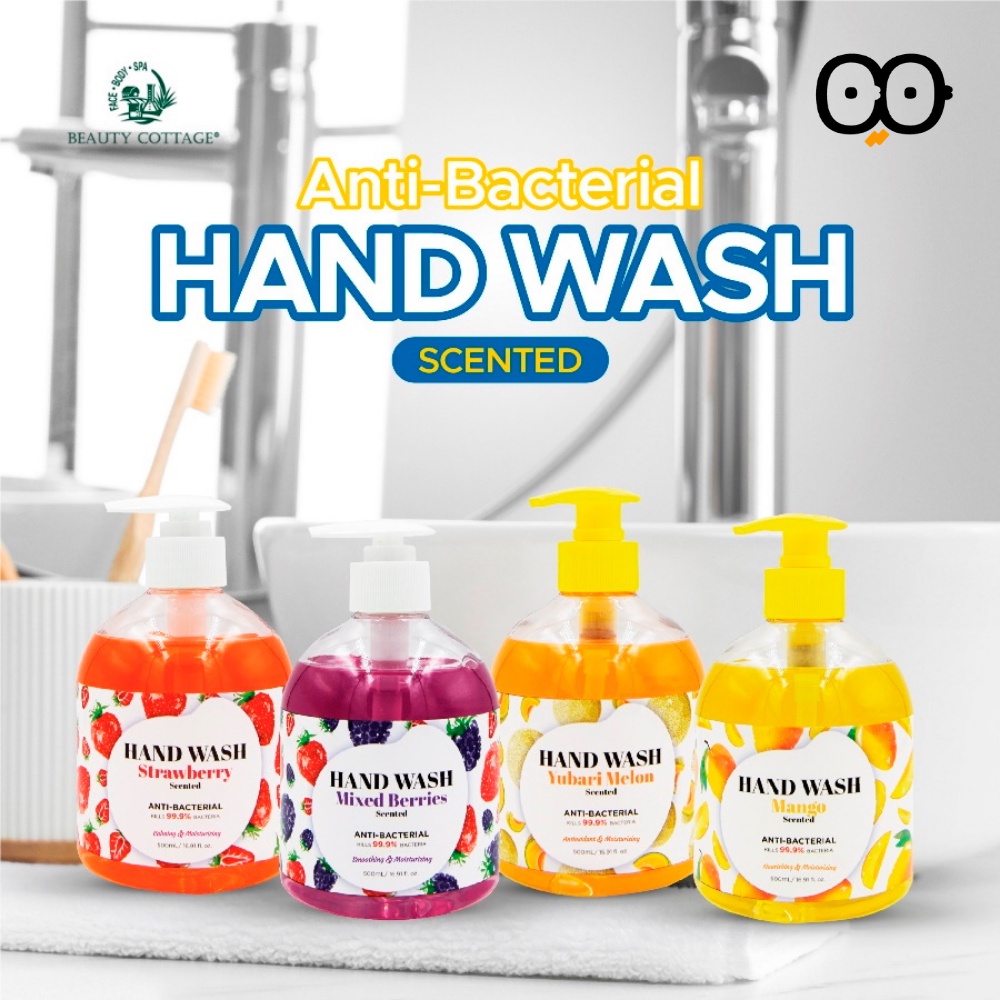 Beauty Cottage 99.9% Anti-Bacteria Hand Wash - 500ml (Mango/Mixed ...