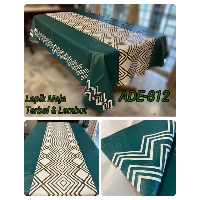 Lapik Meja(ADE-812)Meja Makan Kerusi 4,6,8/Meja Ruang Tamu. | Shopee ...