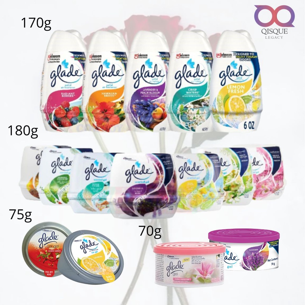 Glade Scented Gel/Home Fragrance/Solid Air Freshener | Shopee Malaysia