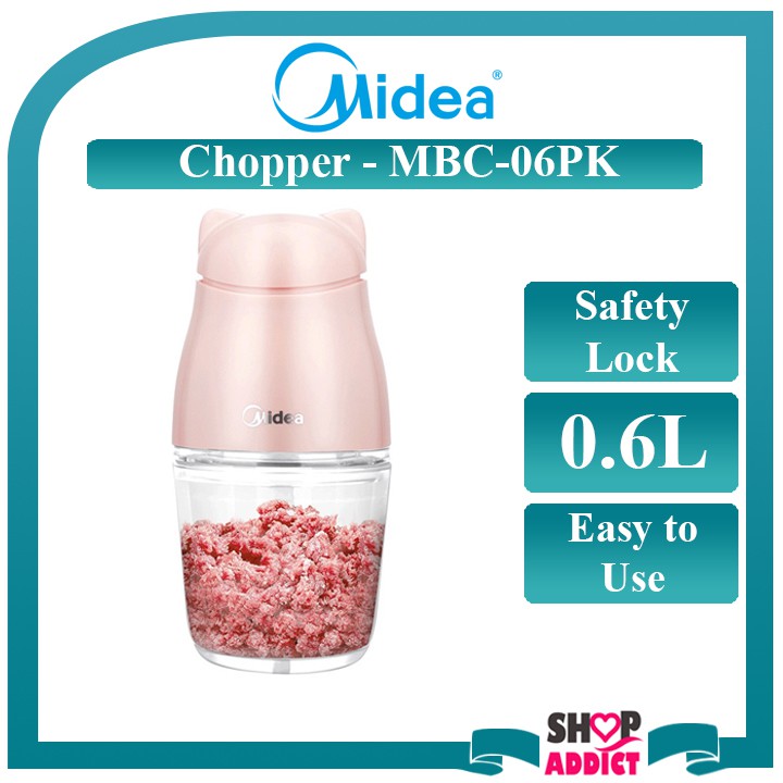 MIDEA Chopper MBC-06PK 0.6 Litres | Shopee Malaysia