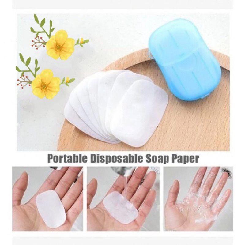 (READYSTOCK) Disposable Soap Paper (Sabun tisu viral) | Shopee Malaysia