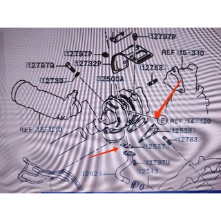 Mitsubishi Original Triton Pajero Sport VGT Turbocharger Gasket Set ...