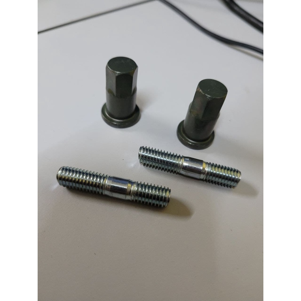WAVE110 EXHAUST NUT SCREW ORIGINAL STANDARD SPEC EKZOS STUD TIANG SKRU ...