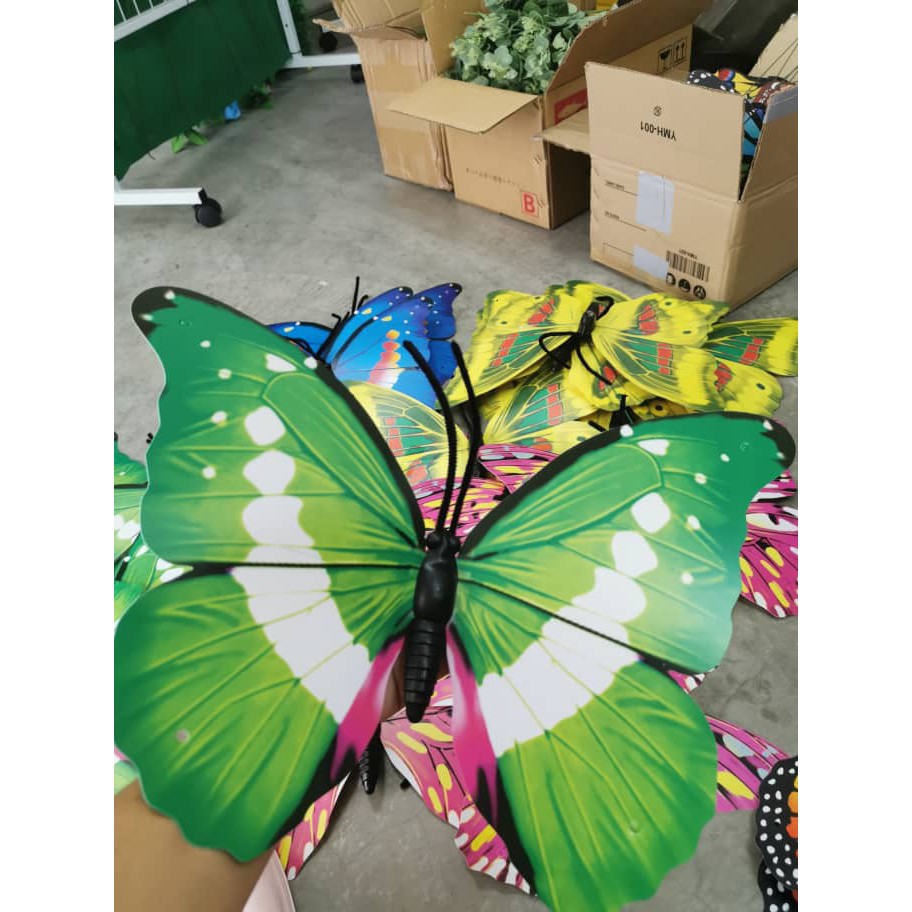 RAMA-RAMA HIASAN PELAMIN DECORATION RAMA-RAMA RAMA2 BUTTERFLY BESAR DAN ...