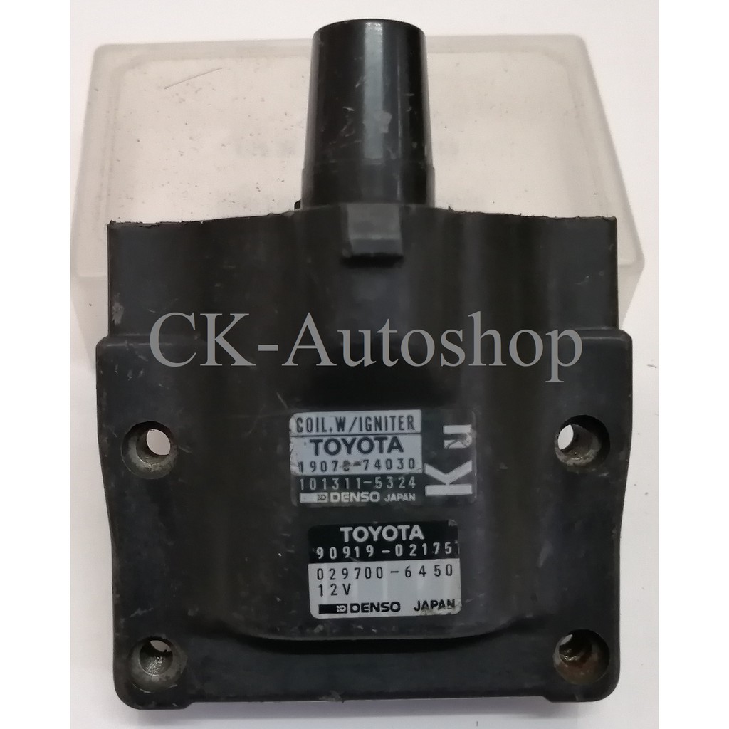 Toyota Ignition Coil 90919-02175 for 4AGE T-VIS 16V engine AE86 AE92 ...