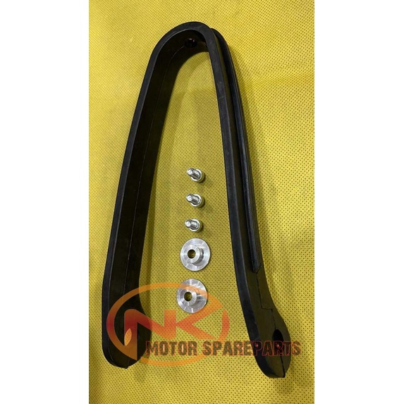KZR) CNC Swing Arm U-Shaped Rubber /Getah pelapik Rantai Swing Arm Cnc ...