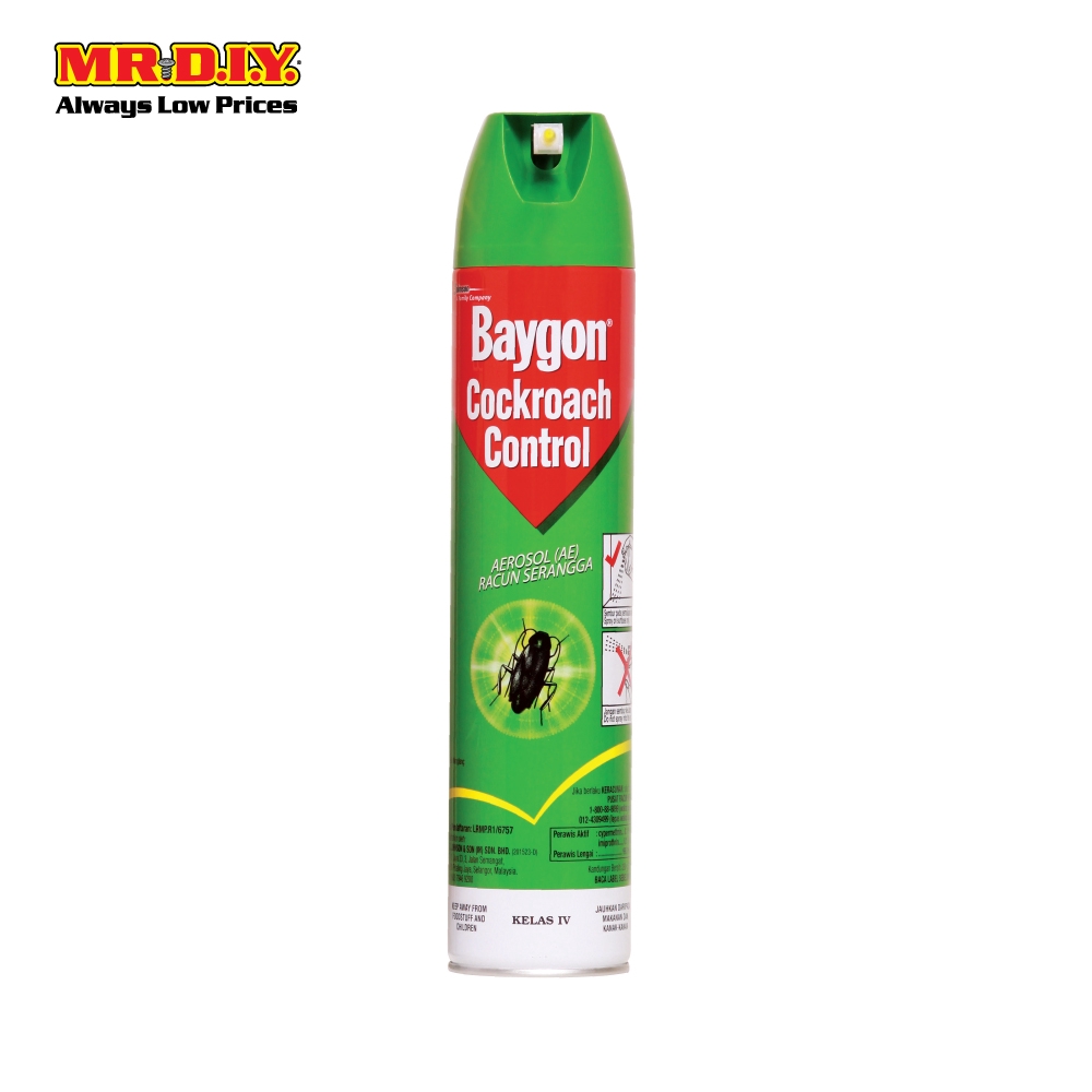 BAYGON Cockroach Control 570ml | Shopee Malaysia