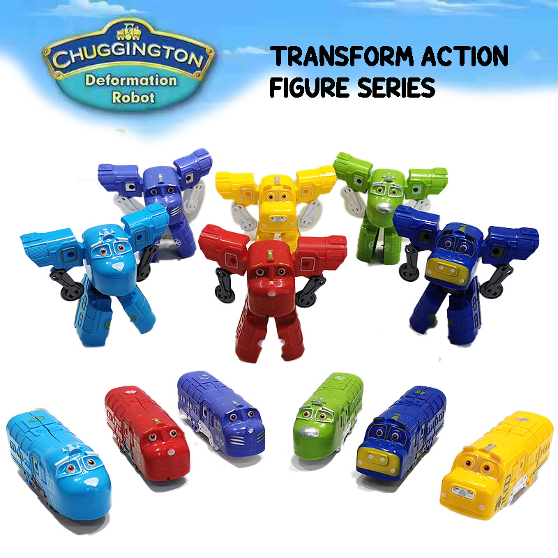 Chuggington Train Transformation Robot Action Figure Series Toys for ...