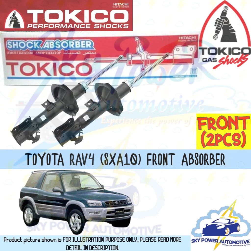 TOYOTA RAV 4 RAV4 SXA10 TOKICO TKC SHOCK ABSORBER FRONT 2PCS | Shopee ...