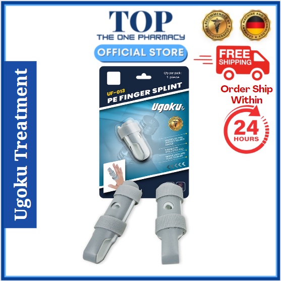 Ugoku Finger Splint UF-013 (Size: S to XL) (for injured fingers, mallet ...
