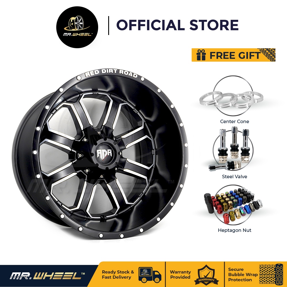 New Sport Rim RDR WHEEL DIRT RD-01 20x12 6x139.7 ET-44 20 inch Mr Wheel ...