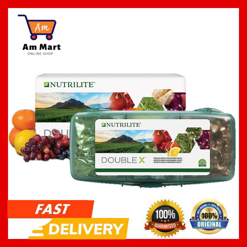 NUTRILITE DOUBLE X MULTIVITAMIN/MULTIMINERAL/CONCENTRATE | Shopee Malaysia