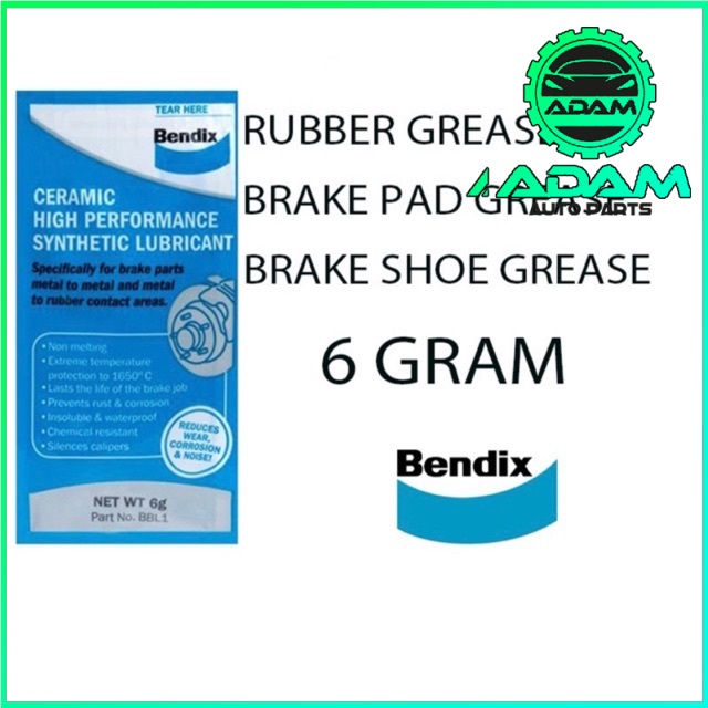 Bendix Ceramic High Performance Synthetic Lubricant / Rubber Grease ...